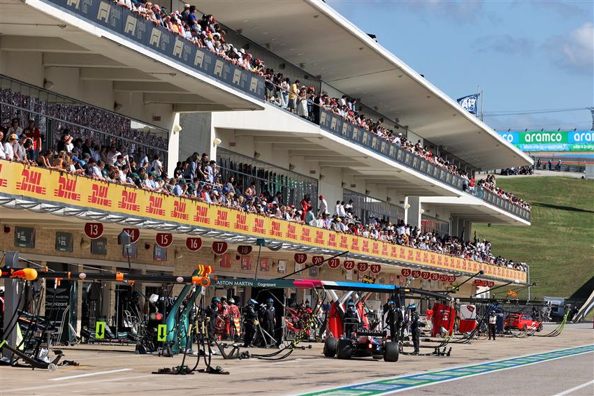 F1® Experiences Lounge Trackside E/W FORMULA Austin 2024, 11/05/2022